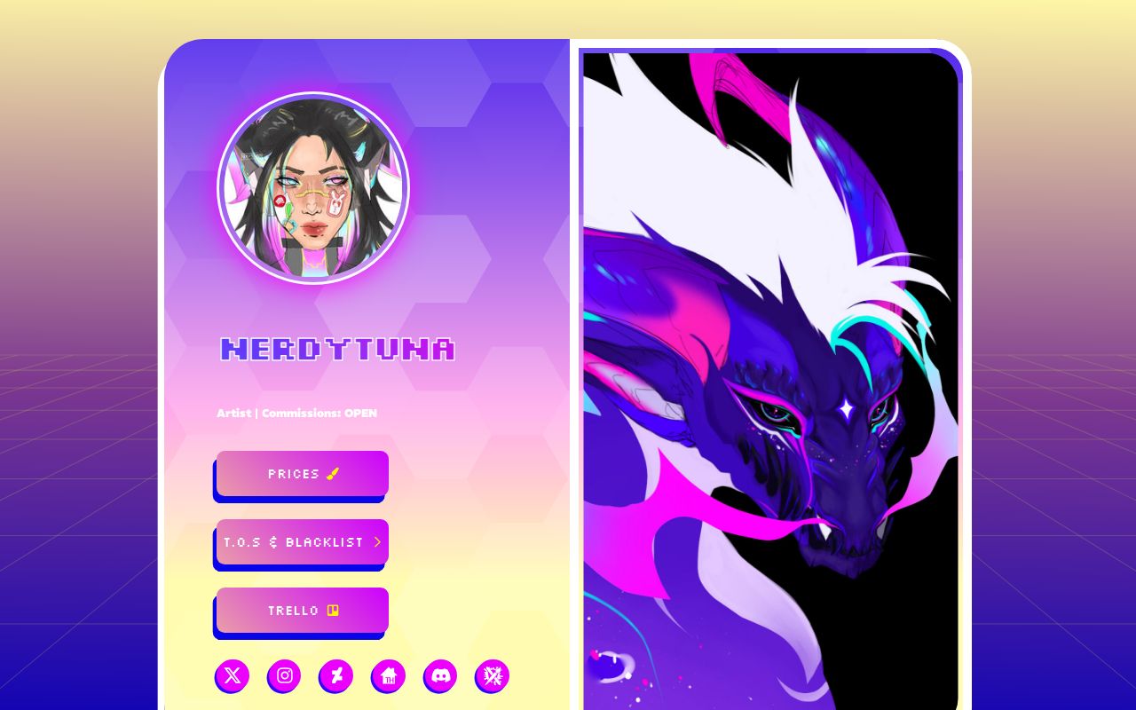 Nerdytuna's Commissions